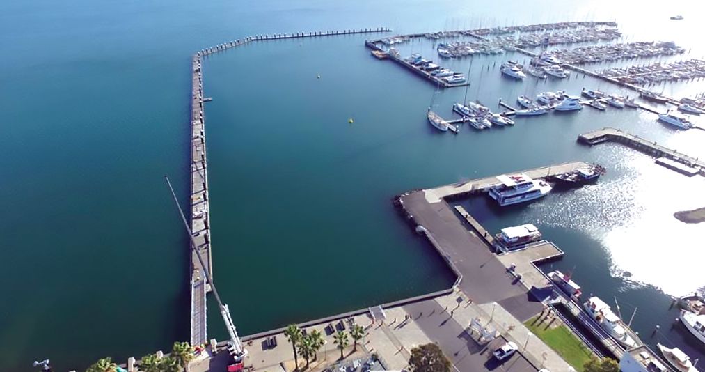 Poralu Marine delivers wave attenuator for Australia’s Geelong ...