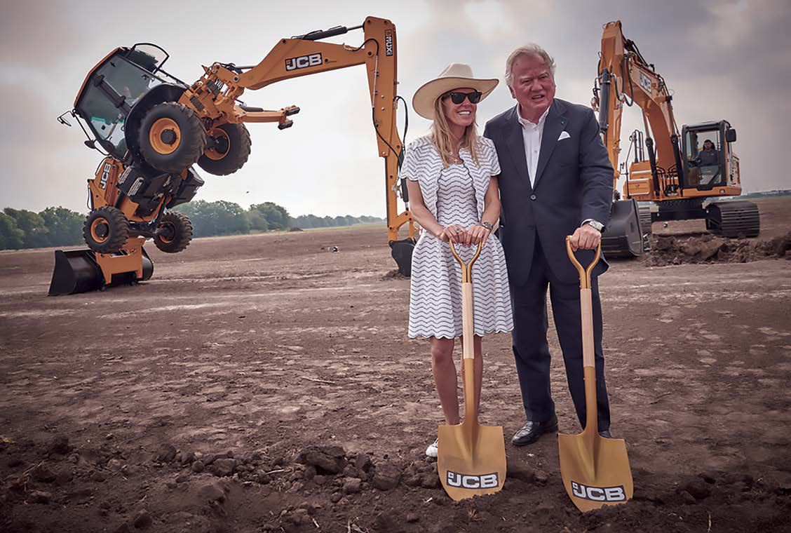 JCB breaks ground for $500-million factory in Texas - Marine ...